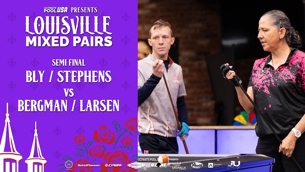 Louisville Mixed Pairs | Semi Final | Stephens & Bly vs Bergman & Larsen - YouTube