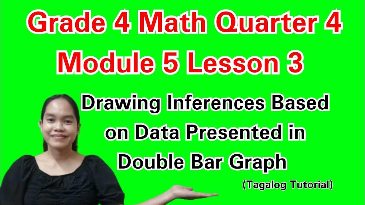 Drawing Inferences Based on Data Presented in Double Bar Graph|Math 4 ...