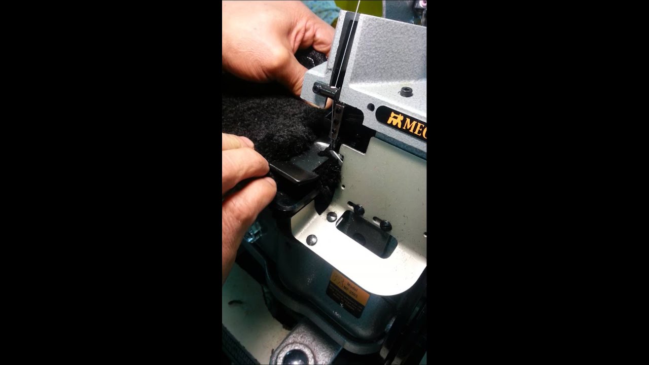 CARPET SERGER FOR CAR MAT/ MODEL: MF-2503 - YouTube