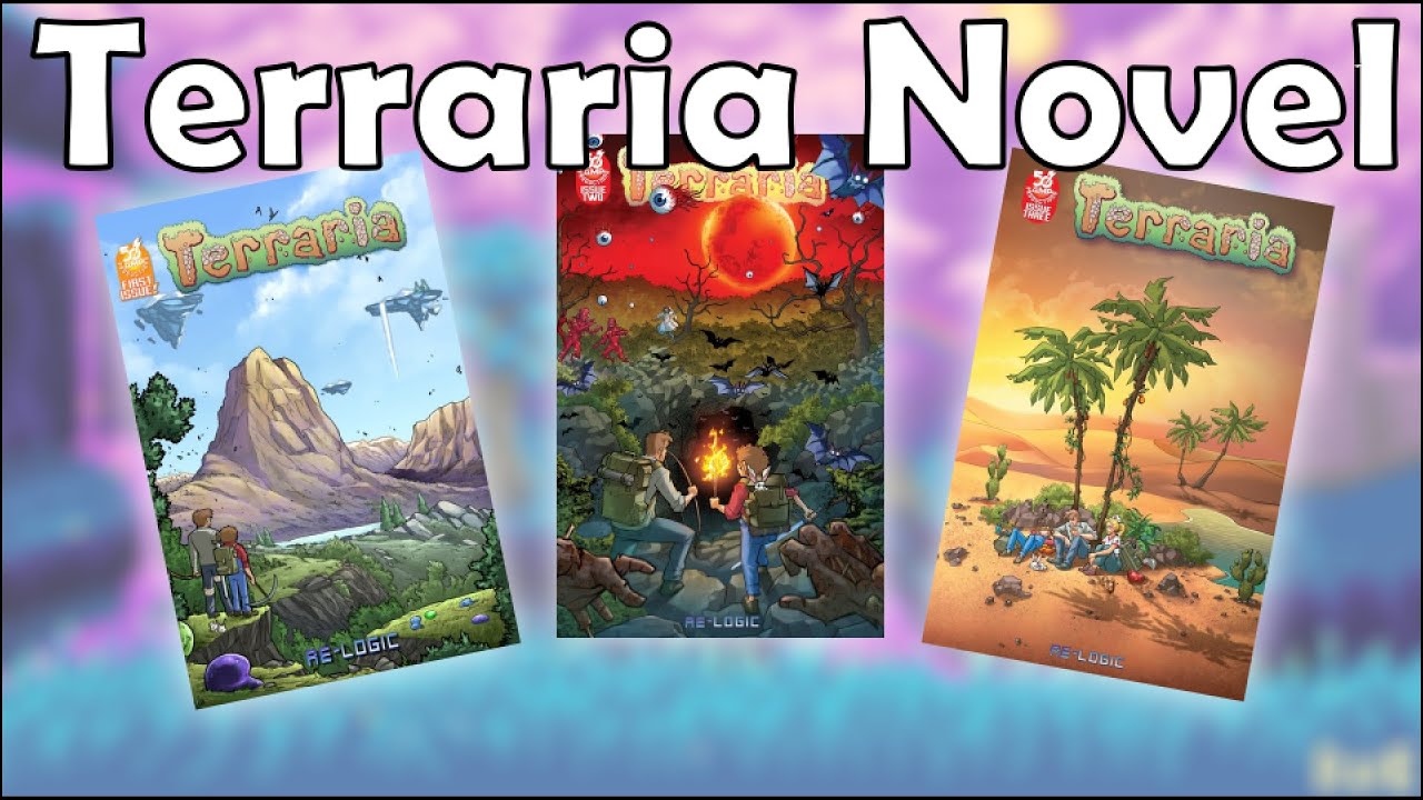 ALL Terraria Novels Currently Out... - YouTube