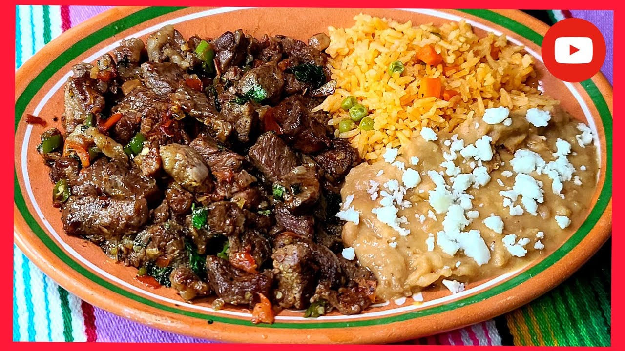 BISTEC RANCHERO | BISTEC A LA MEXICANA | COMO HACER BISTEC ALA MEXICANA ...