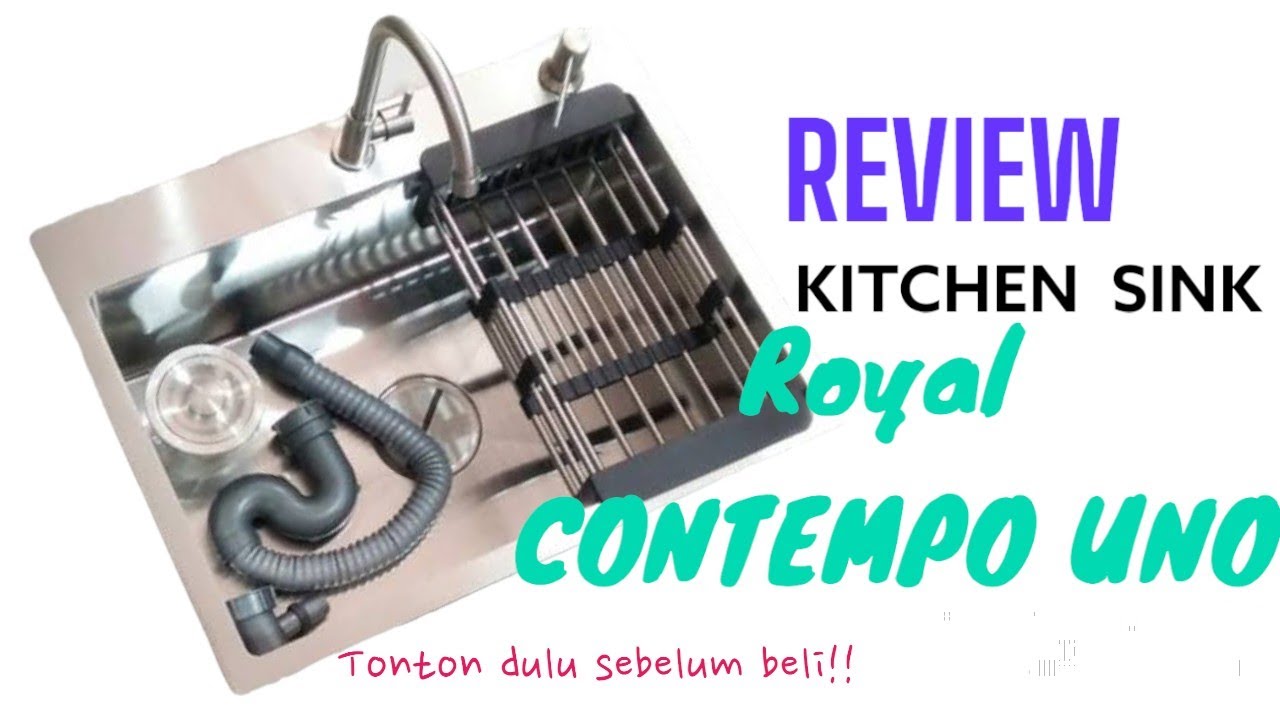 REVIEW UNBOXING BAK CUCI PIRING Royal Contempo Uno - YouTube