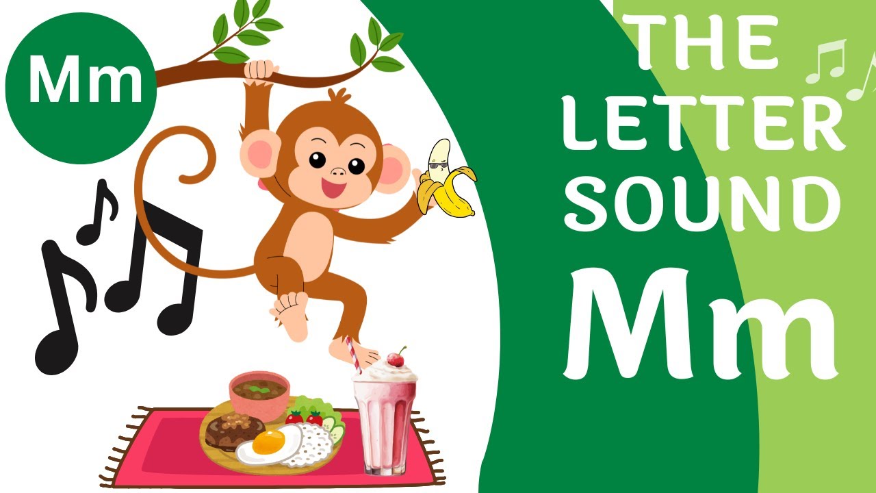 THE LETTER SOUND Mm ~ FUN PHONICS VIDEO FOR KIDS - YouTube