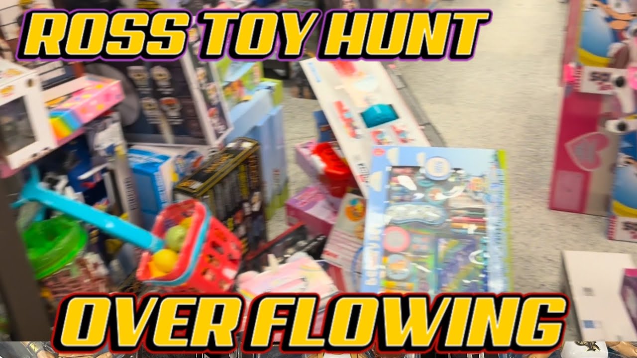 Overflowing Madness on the Floor! Epic Ross Toy Hunt with Action ...