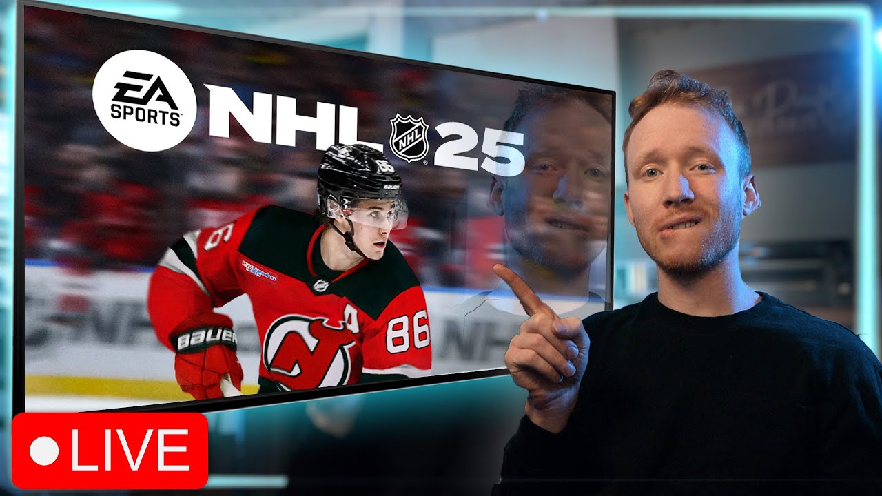 Back - I took down my setup for Milton (NHL 25) - YouTube