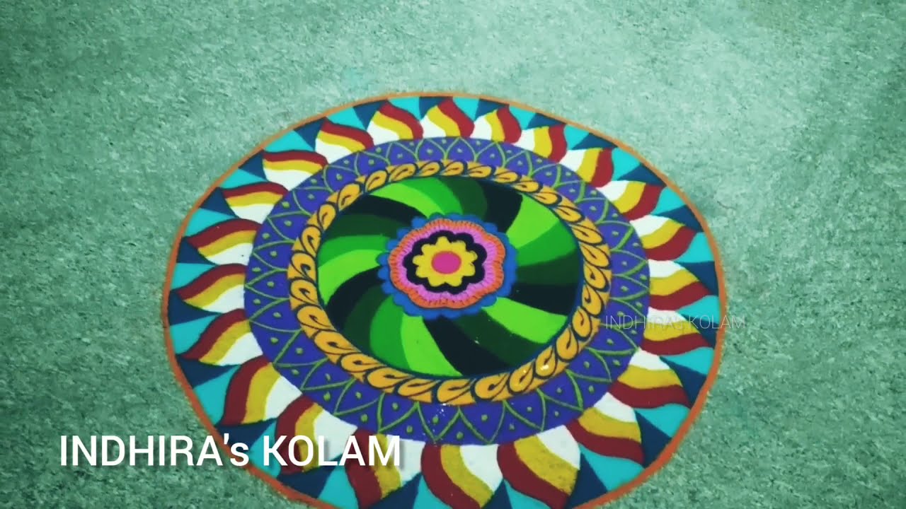 Diwali Rangoli|3d kolam|latest 3d kolam|latest Diwali kolam|latest ...