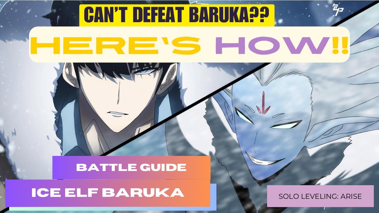 CAN’T DEFEAT BARUKA??? HERE IS HOW!! | Easiest method | Solo leveling ...