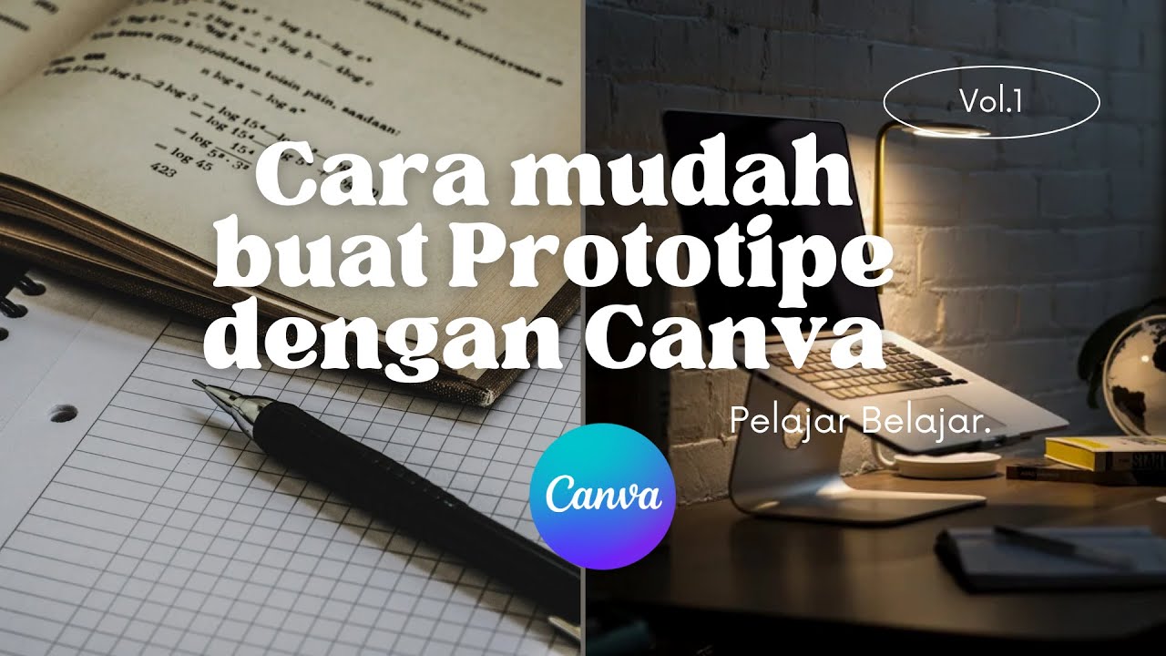 TUTORIAL MUDAH MEMBUAT PROTOTIPE MOBILE APP PAKE CANVA. - YouTube