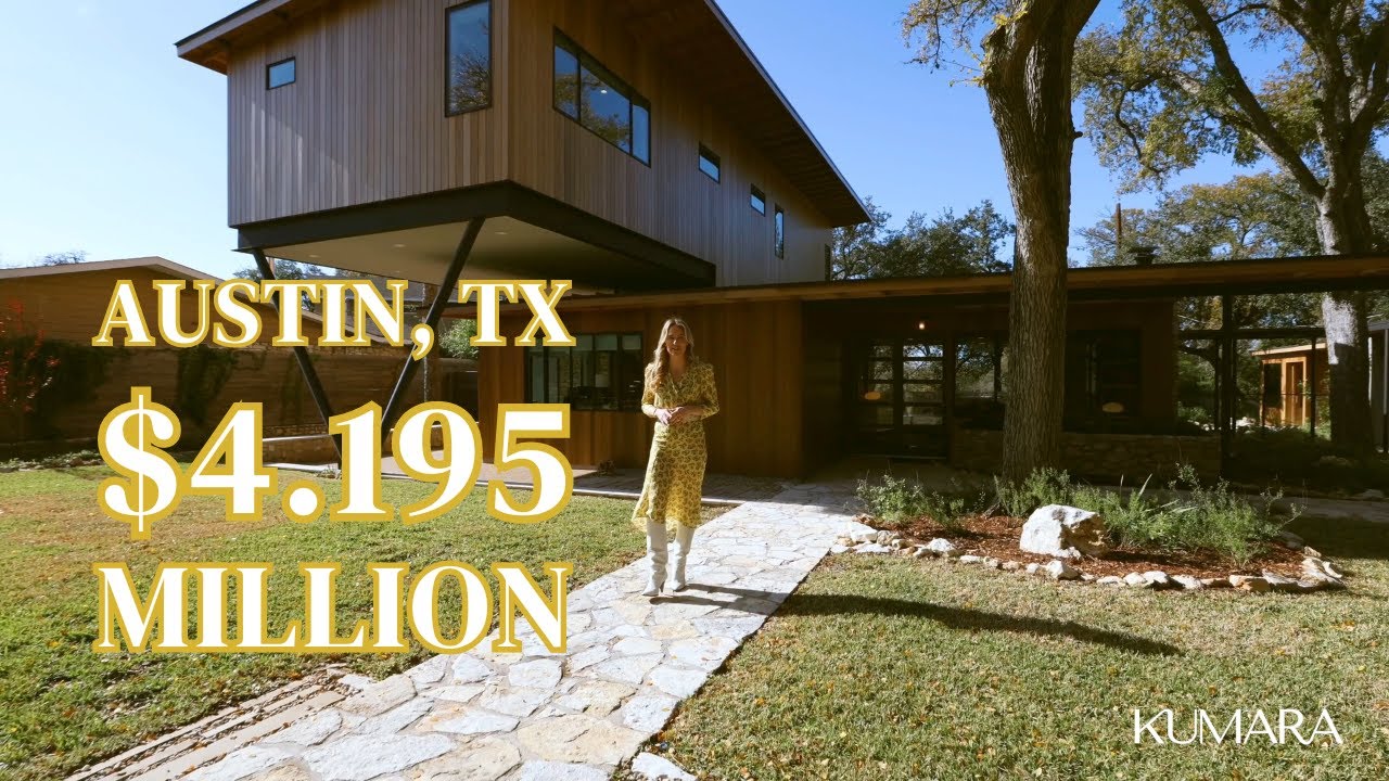 Mid Century Modern Masterpiece in Austin, TX - YouTube