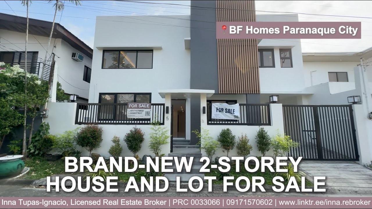 For Sale: BF Homes Paranaque City - Brand-new Modern 2-storey House and ...