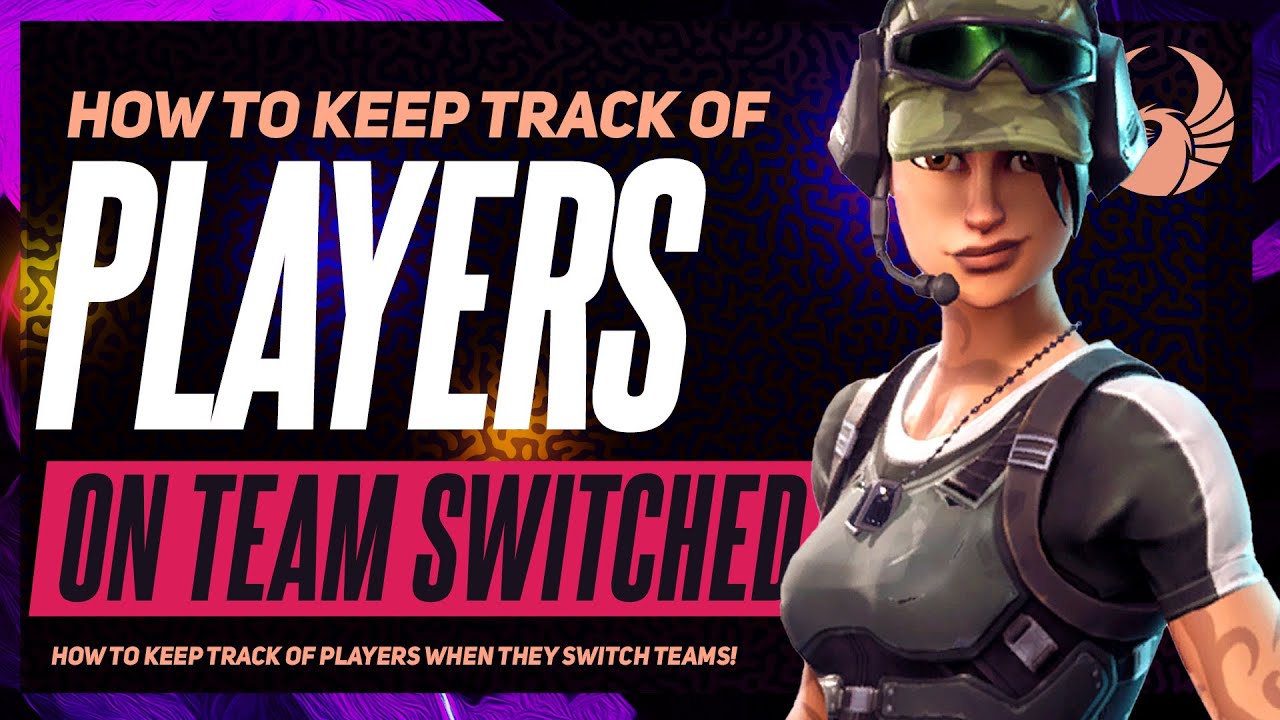 How to Display Player Count When Players Switch Teams | #UEFN # ...