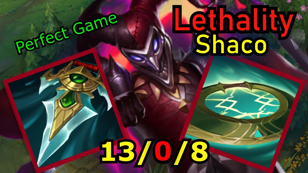 Lethality Shaco is so Broken - YouTube