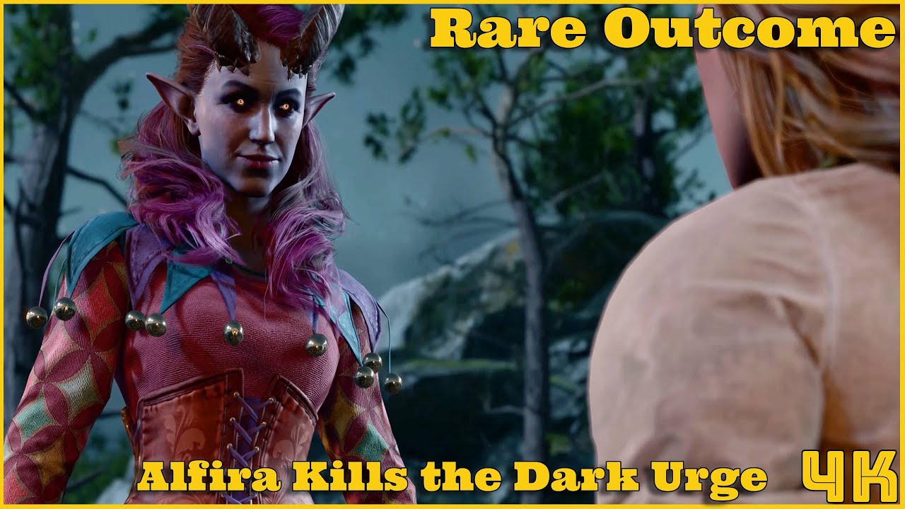 Alfira Kills the Solo Dark Urge at Camp – Rare Hidden Outcome | Baldur ...