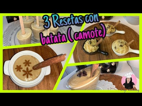 ⛔️EL MEJOR DULCE DE BATATA🍠CON COCO🥥, JALEA DE BATATA Y HELADO🍦 DE ...