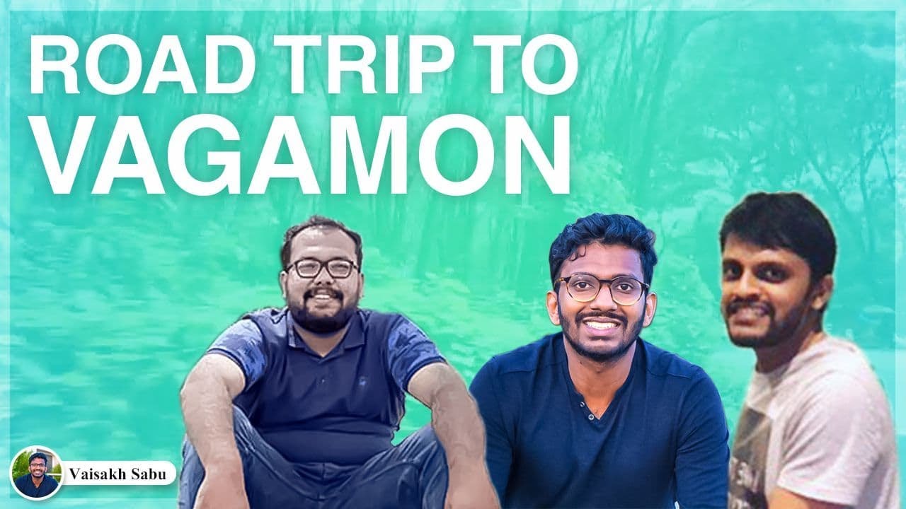 VLOG: Road Trip to Vagamon ft. Dillu & Appu - YouTube