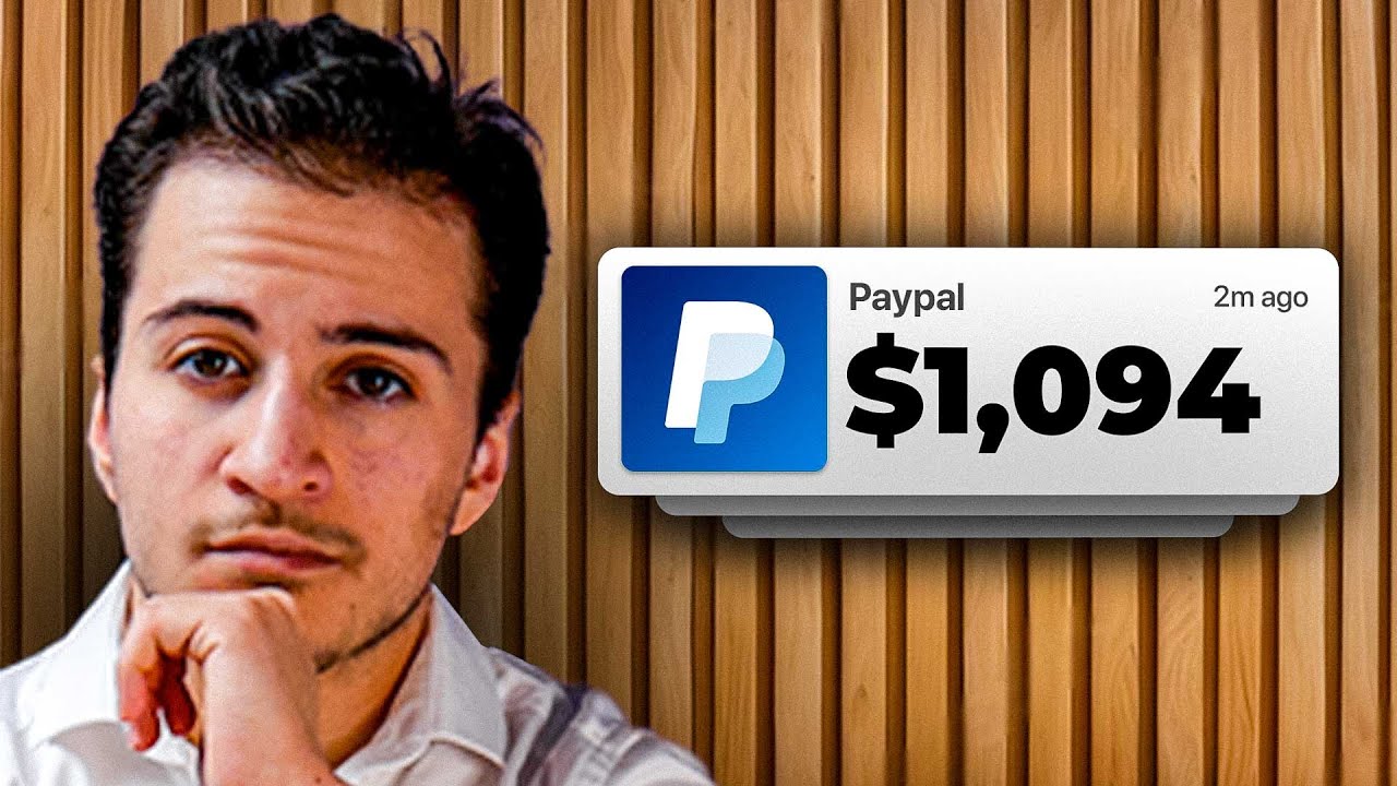 i was bored, so I made $1,094 in a day as a 21 year old - YouTube
