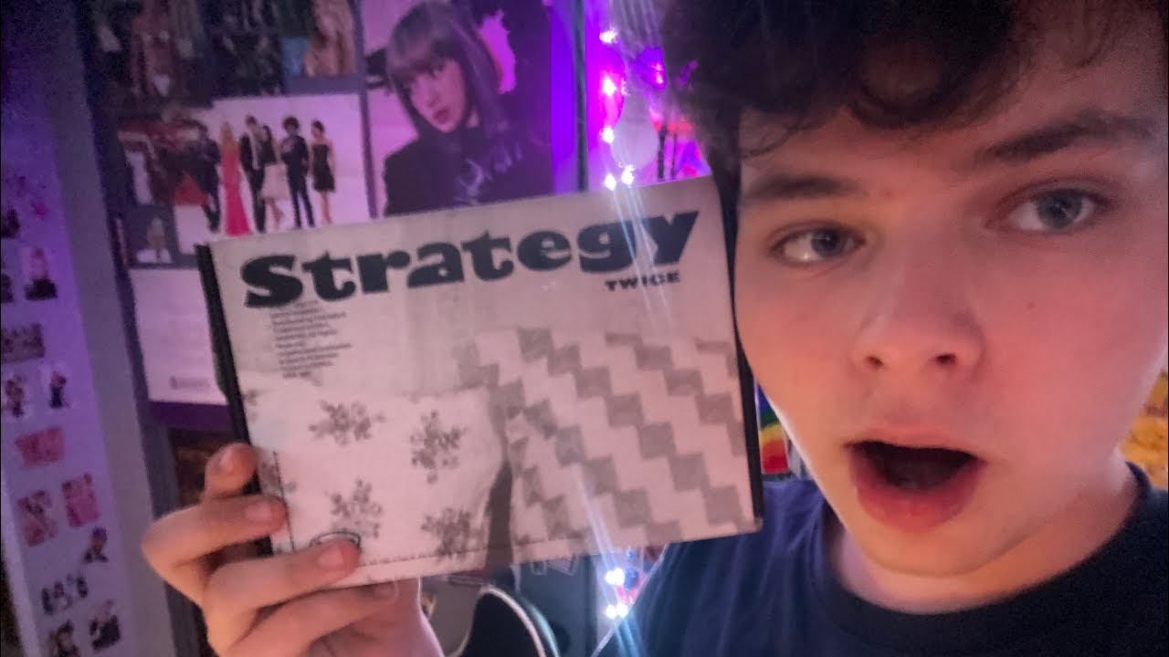 🖤Unboxing Twice Strategy Album!! (Step 3 Version) 🖤🩶 - YouTube