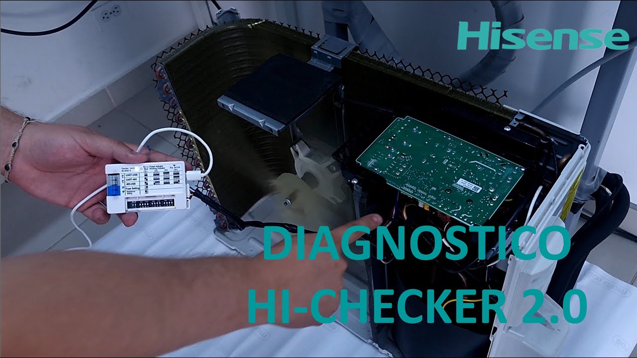 DIAGNOSTICO CON HI-CHECKER 2.0 HISENSE - YouTube