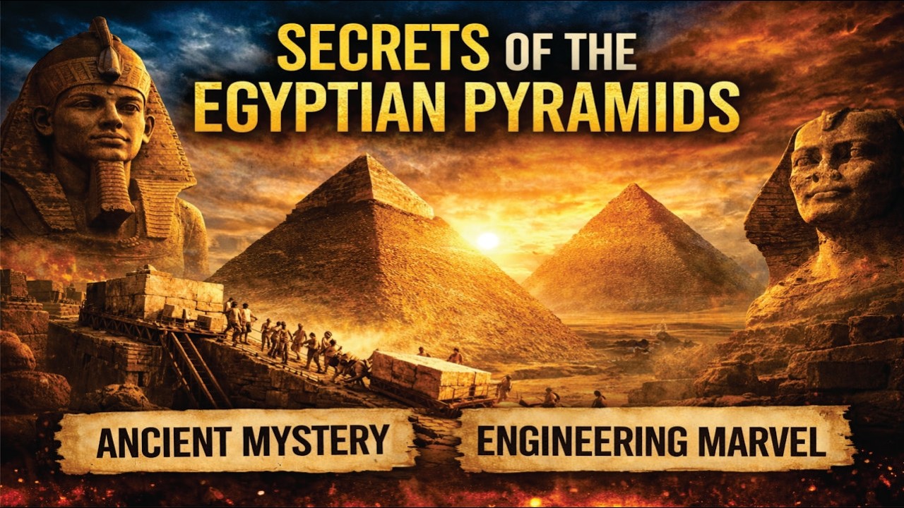 Secrets of the Egyptian Pyramids | Ancient Engineering Mystery of Egypt ...