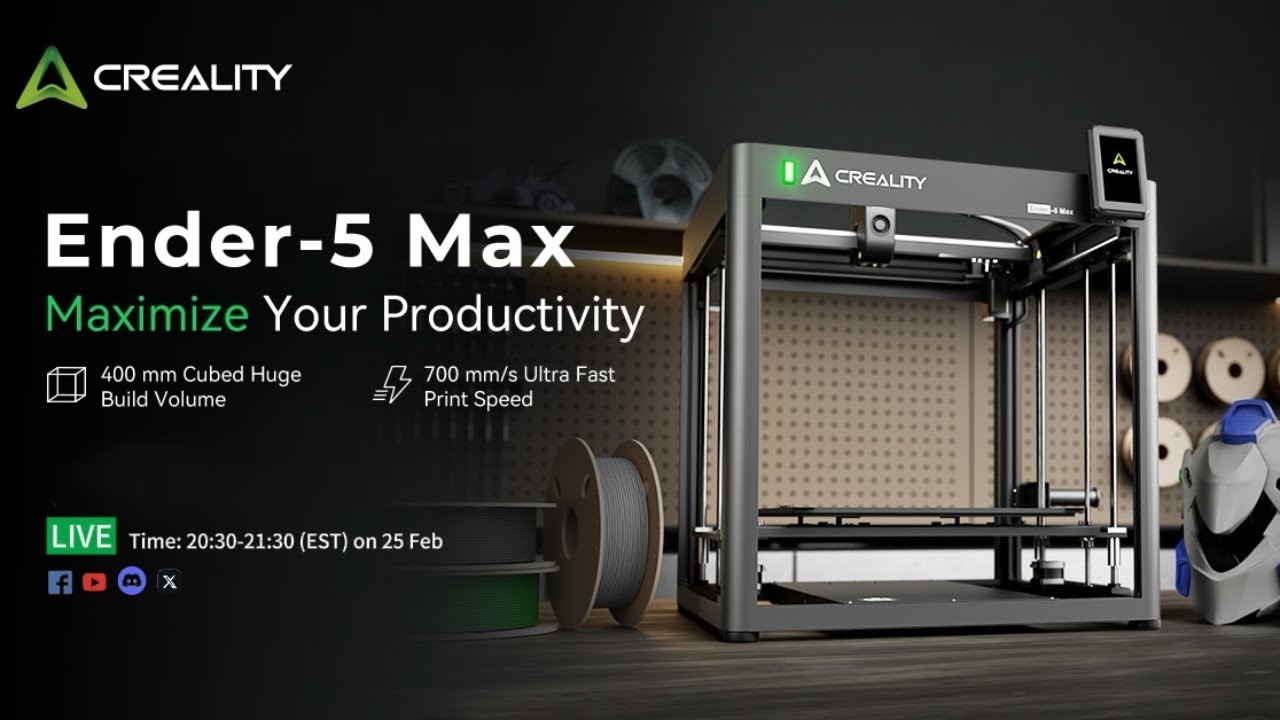 🚀 Maximize Your Productivity with Ender-5 Max! - YouTube