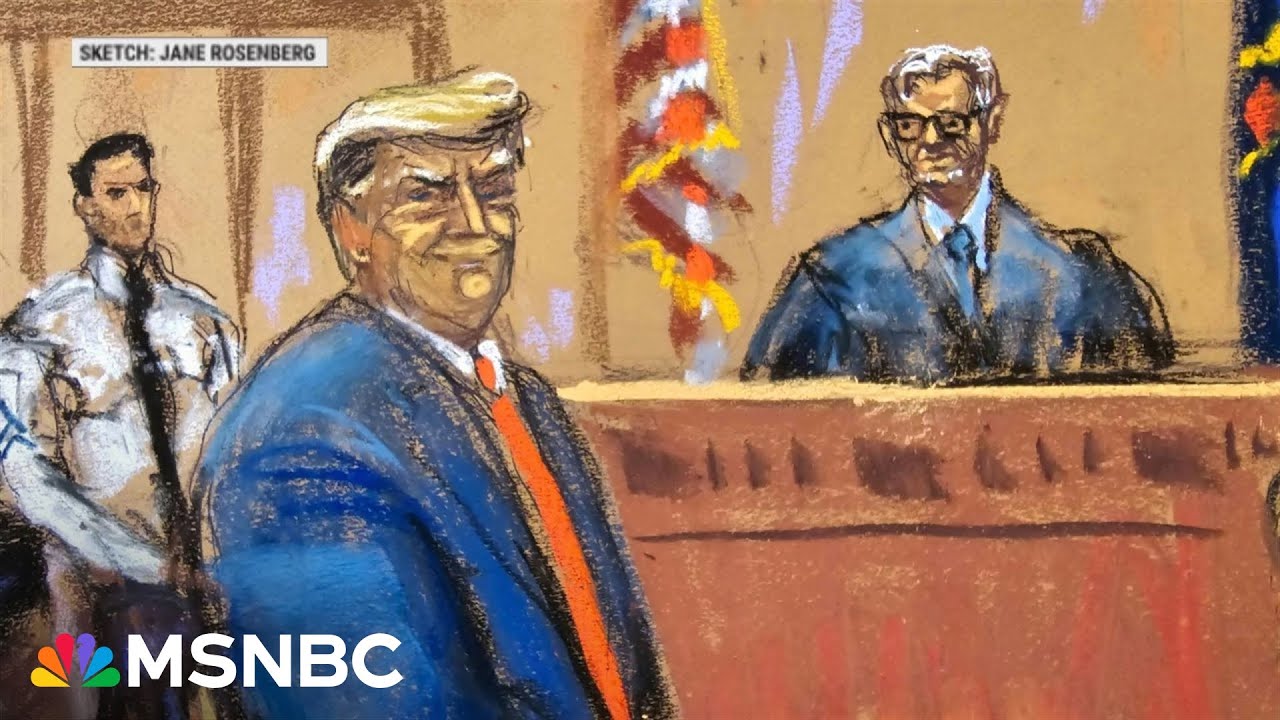 ‘I’m concerned’ – A courtroom sketch artist for Trump’s trial reflects ...