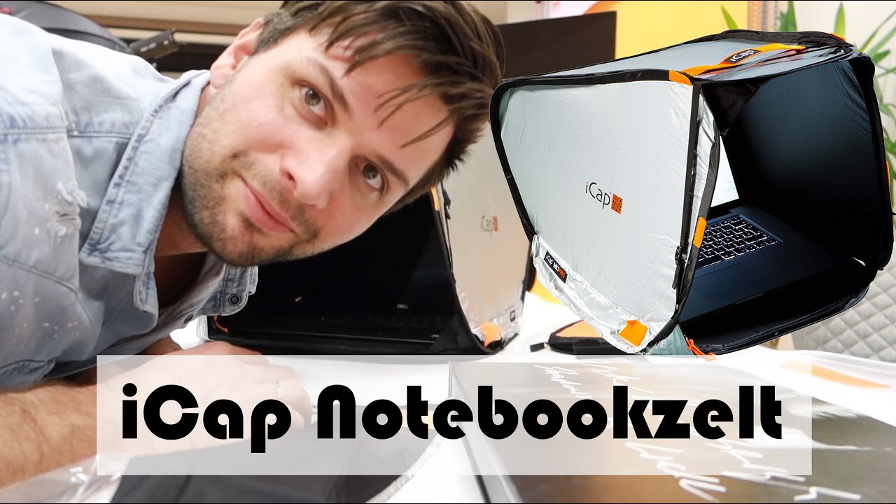 iCap® MID PRO Notebookzelt - Kurzes Preview - YouTube