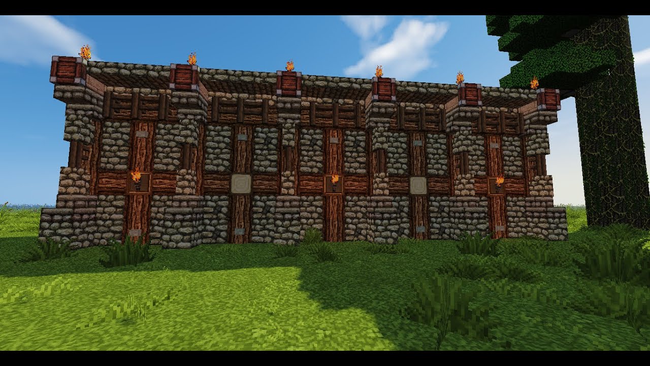 [LET'S BUILD] Muraille Médiévale - YouTube