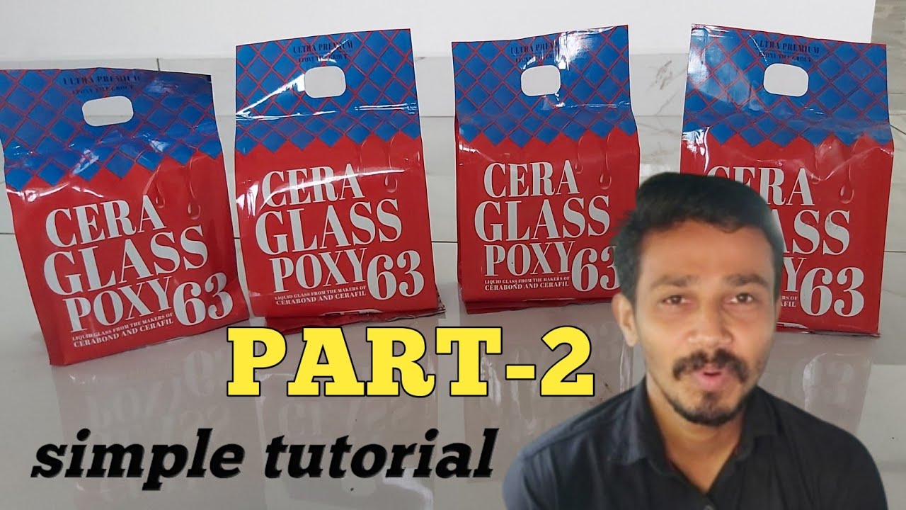 cera glass epoxy application simple tutorial /part-2/Thekkumkudy ...
