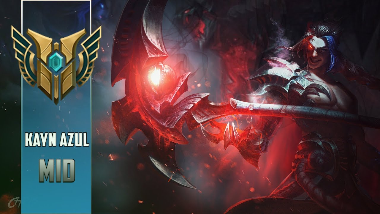 Blue Kayn Mid - Masteries of Caps - YouTube