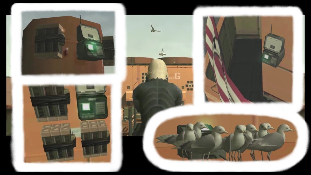 MGS2 - How to Get Connecting Bridge Semtex Locations to Flash on Screen ...