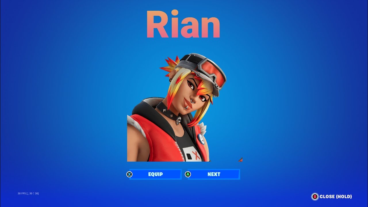 Rian Skin Combo | Fortnite - YouTube