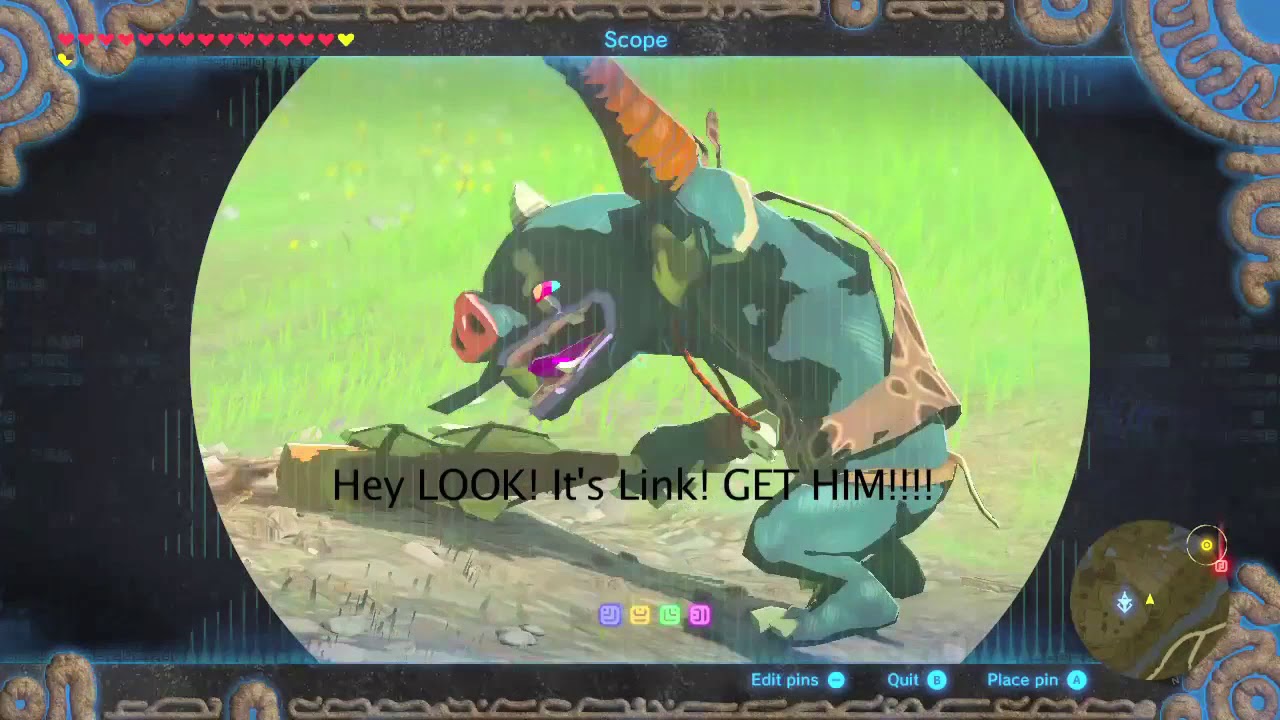 Bokoblin Chat (Zelda BOTW) - YouTube
