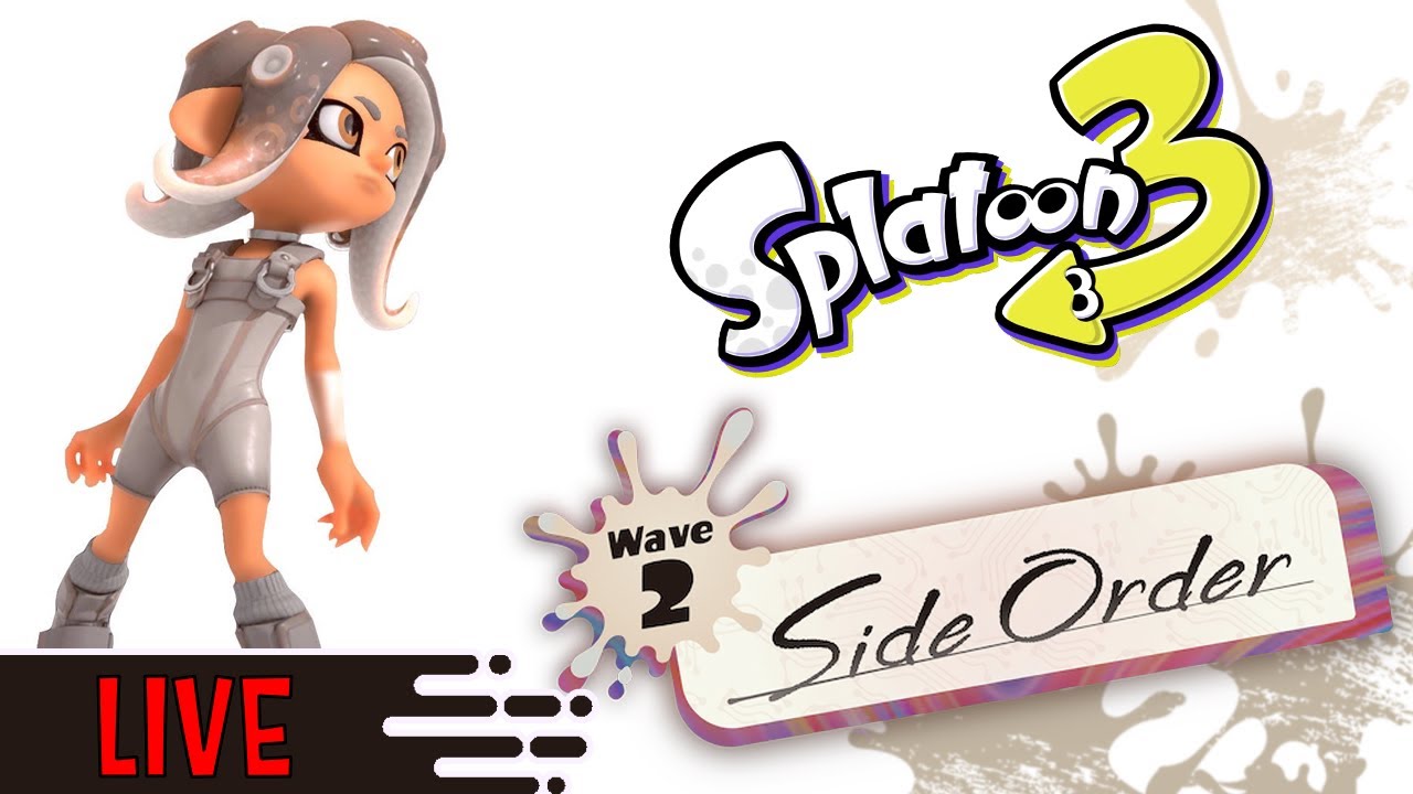 🔴 Live: Splatoon 3 Side Order DLC (Late Birthday Stream!) - YouTube