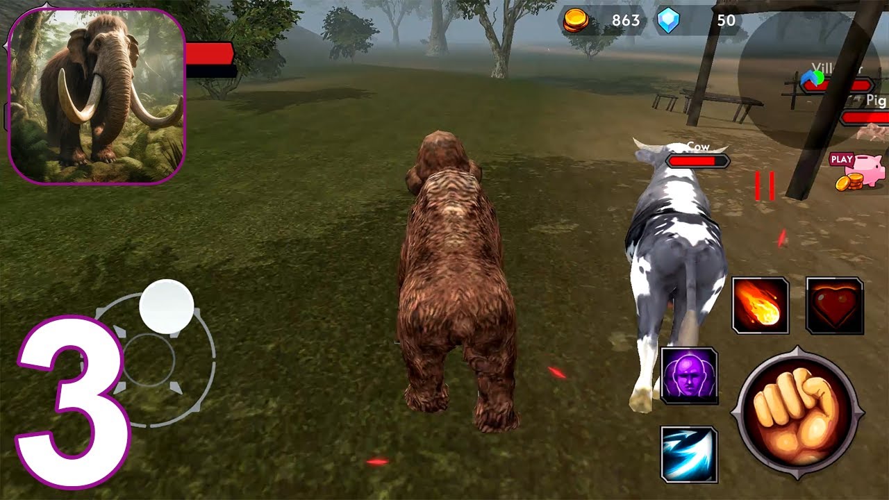 Ultimate Mammoth Simulator Android Gameplay - Part 3 - YouTube