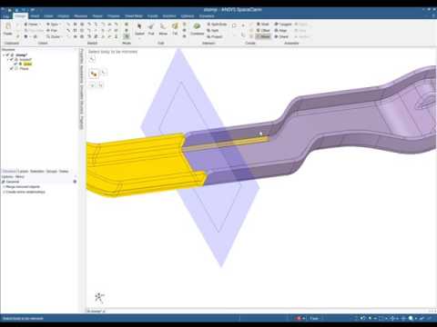 ANSYS SpaceClaim - EXTRUDE, REVOLVE, SWEEP, BLEND/LOFT - Basic Tutorial ...