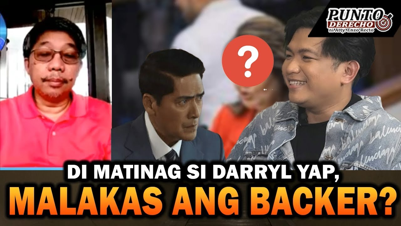 DI MATINAG SI DARRYL YAP, MALAKAS ANG BACKER? - YouTube