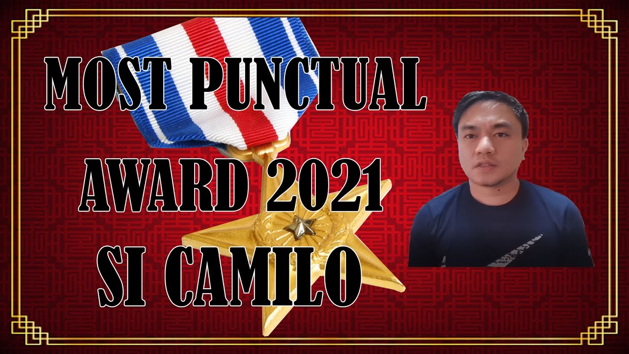 MOST PUNCTUAL AWARD - YouTube