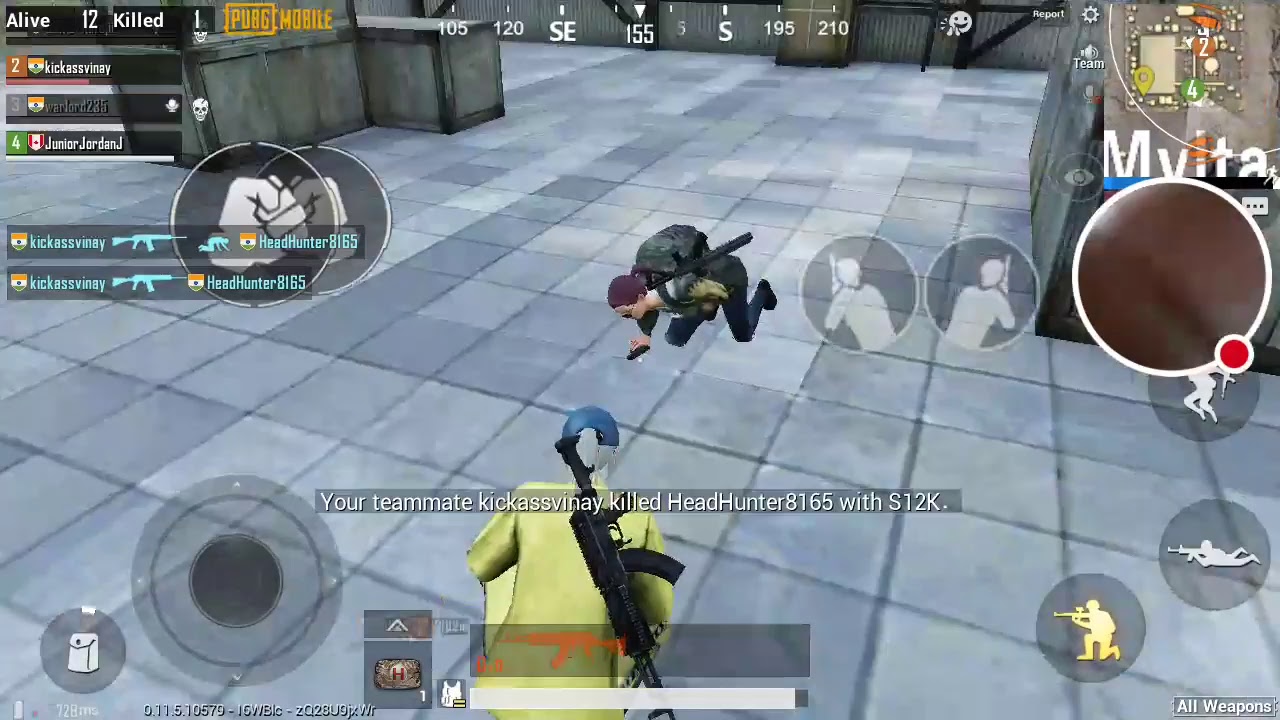 My PUBG MOBILE MAX JORDON show - YouTube