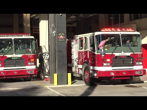 [San Francisco] Engine 13 & Truck 13 SFFD - YouTube