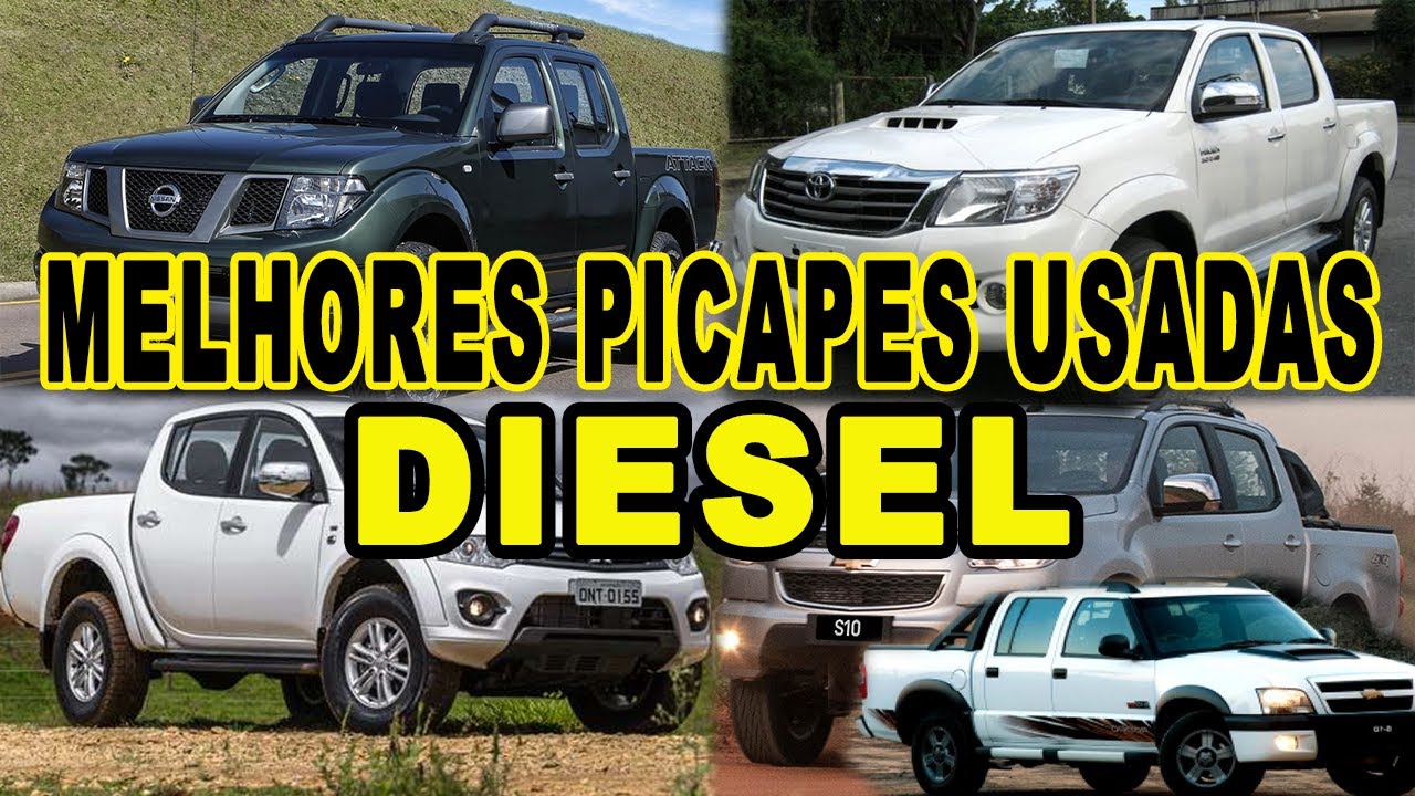 MELHORES PICAPES USADAS A DIESEL DE 50 ATÉ R$ 115.000,00. E ANO 2011 ...