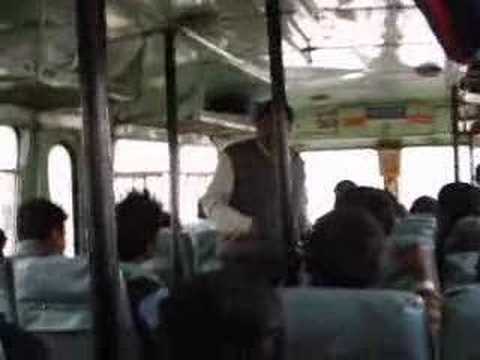 Bus scenes from India - YouTube