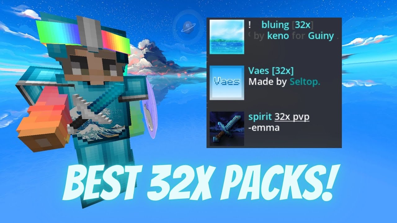 The BEST 32x Bedwars Texture Packs! - YouTube