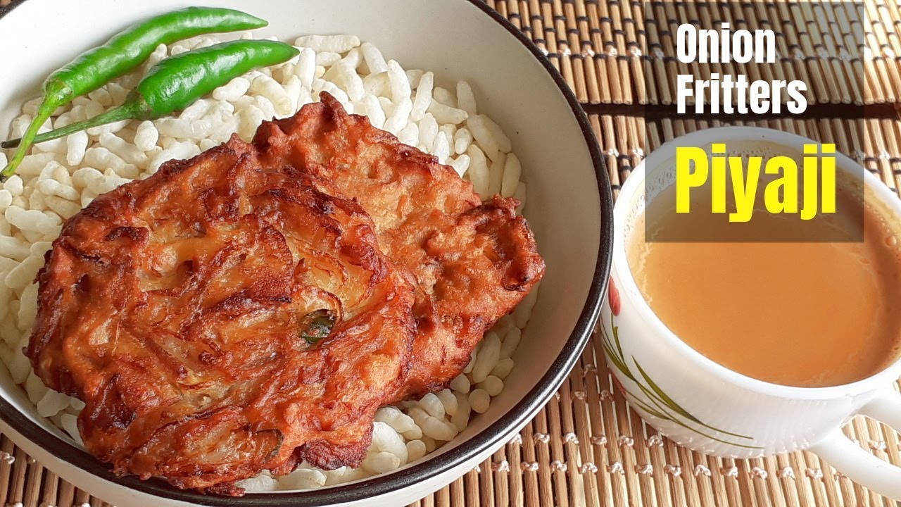 মুচমুচে পিঁয়াজি রেসিপি / Peyaji / Piyaji / Kolkata Street food Onion ...