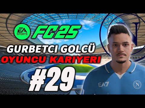 KAVGA CIKTI // KIRMIZI KART YEDIM // GURBETCI GOLCÜ // EA FC 25 OYUNCU KARIYERI