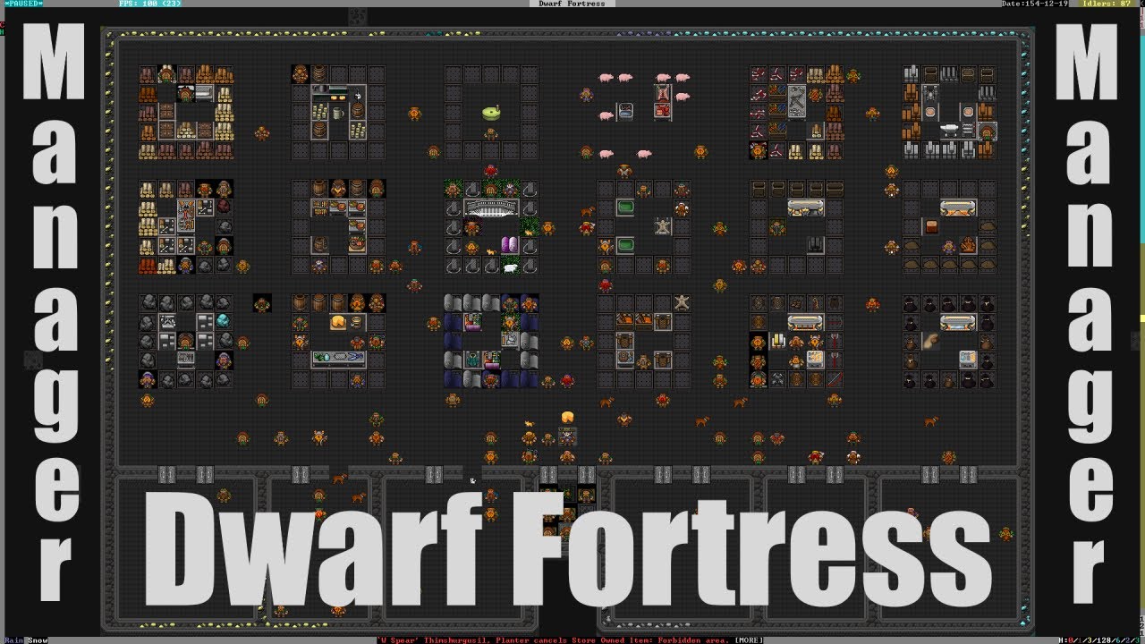 Dwarf Fortress гайд, знатный дварф Manager - (вступление). DF 2020 ...