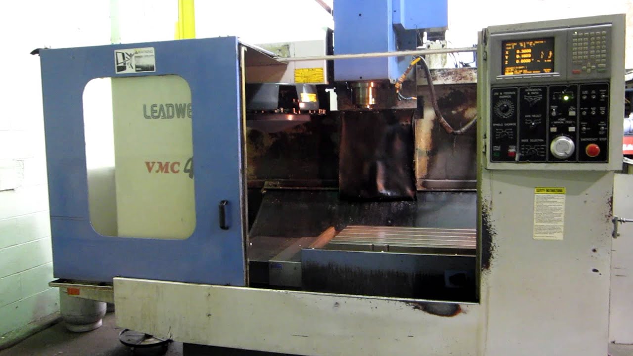 1996 Leadwell VMC-40 CNC Vertical Machining Center at Meridian ...