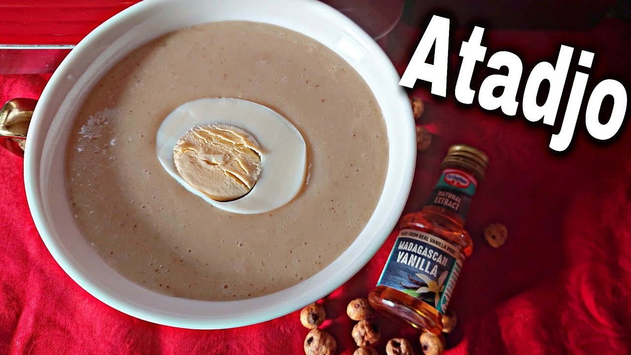 Atadjô, bouillie de graines de souchet (tchongon) - YouTube