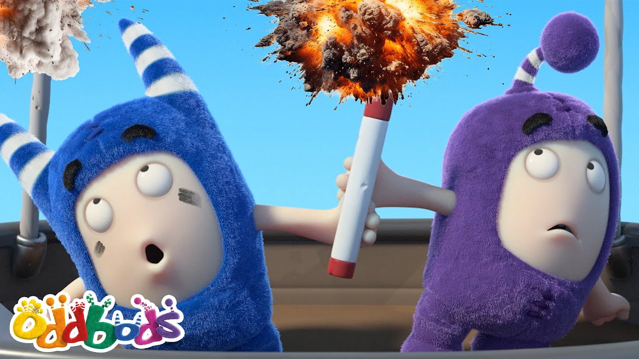 Marooned | Oddbods Full Episode | Funny Cartoons for Kids - YouTube