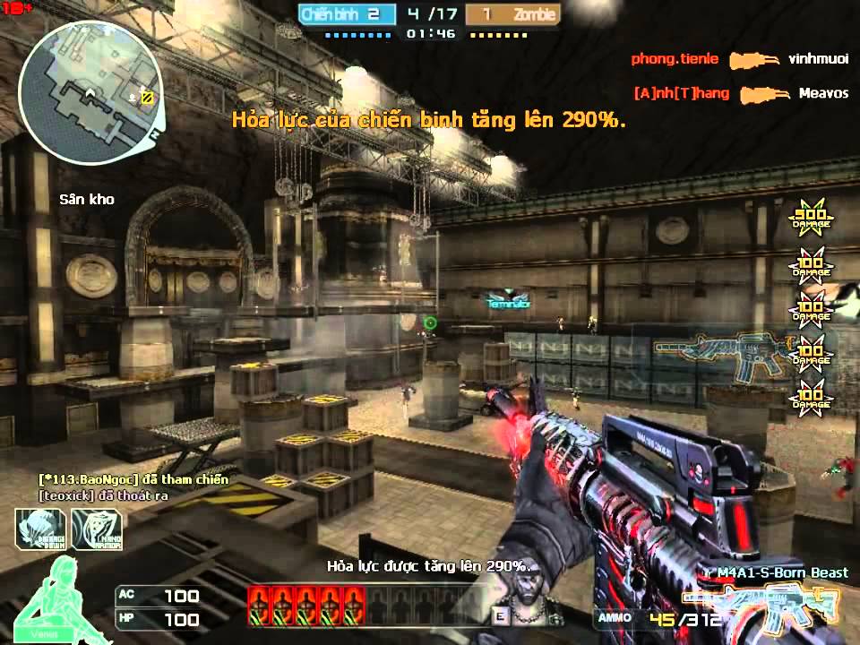 CFVN : The Fates (Nhân vật Vip CF) Venus,M4A1 Vip Born Beast In Zombie ...