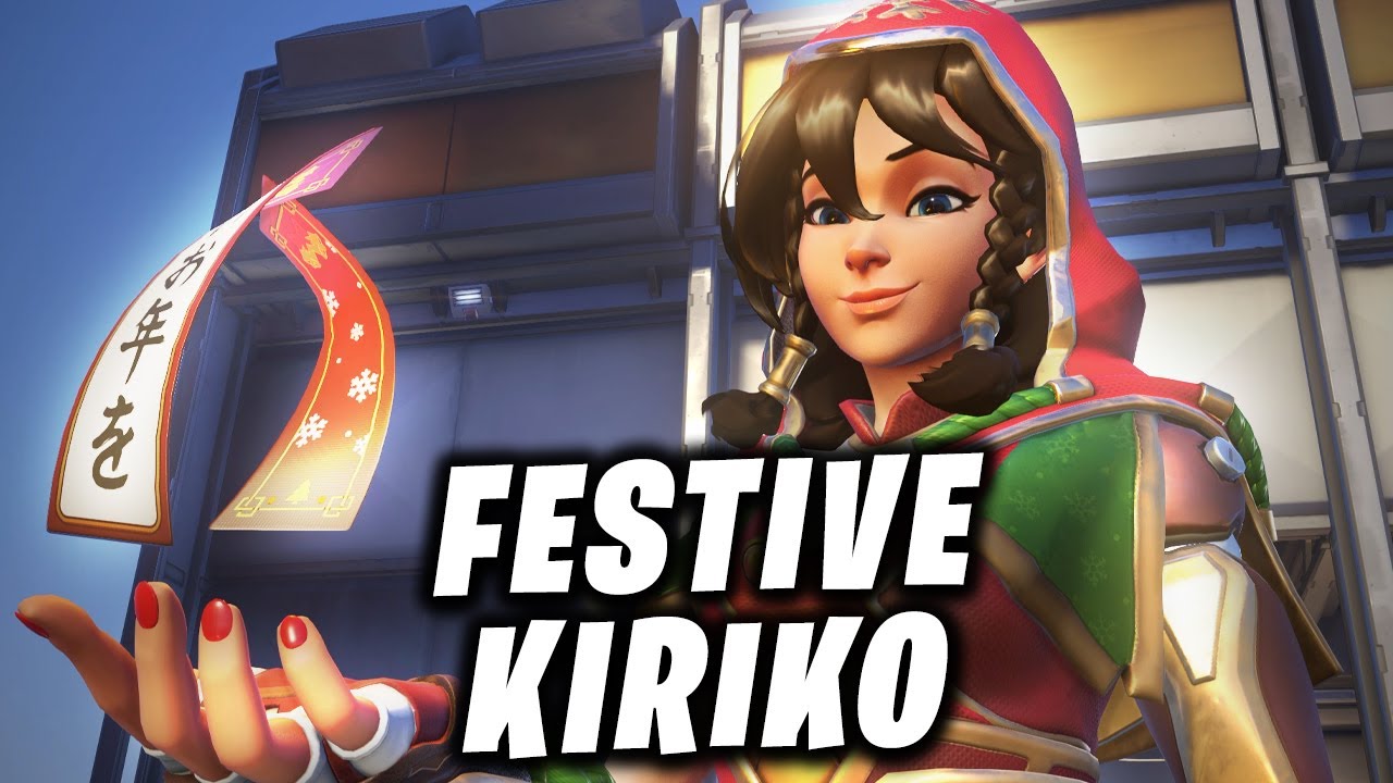 Festive Kiriko Shop Skin | Overwatch 2 Season 8 - YouTube